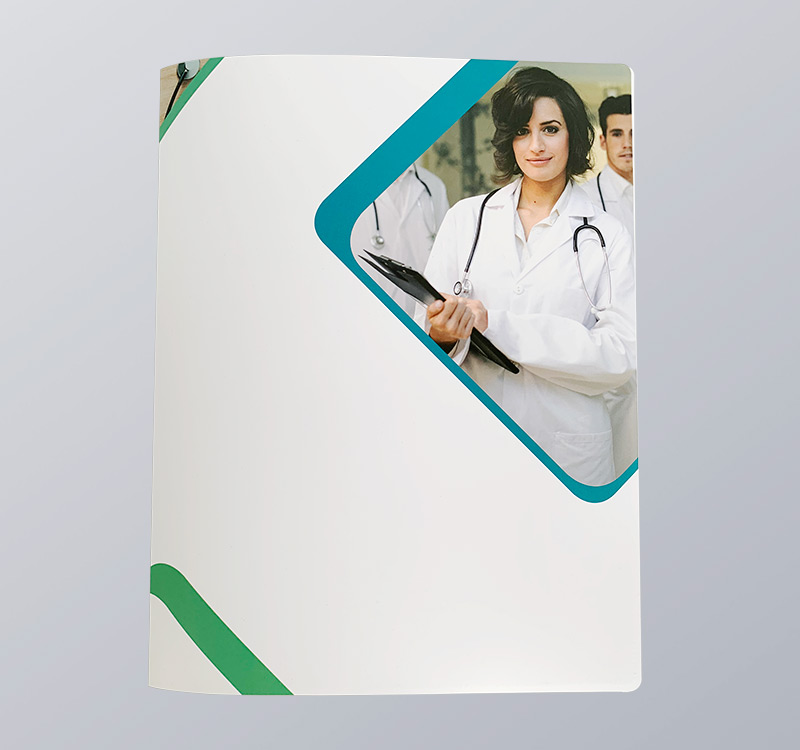 Hospital Folder Design