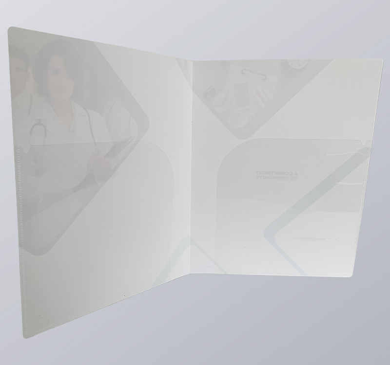 Hospital Two-Pocket Folder Design 1 – Pilgrim Trade